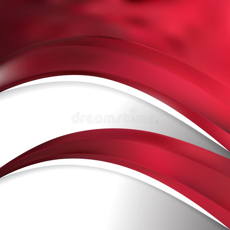 Abstract Dark Red Wave Business Background Vector Image Stock ...
