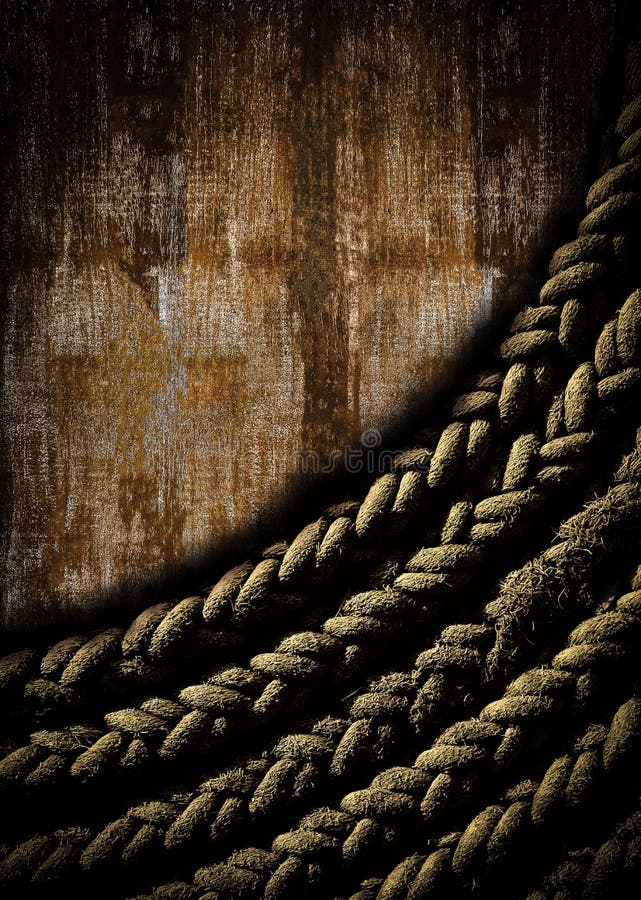 Abstract Dark Rope Background Stock Photo - Image of structure ...