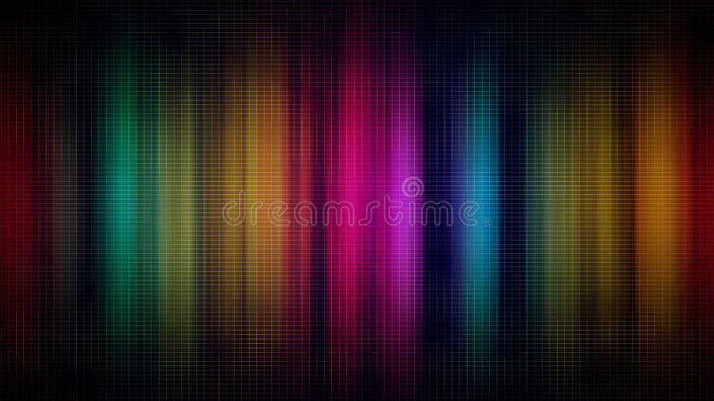 Dark Shiny Rainbow Blurry Vertical Light Streaks with Transparent ...
