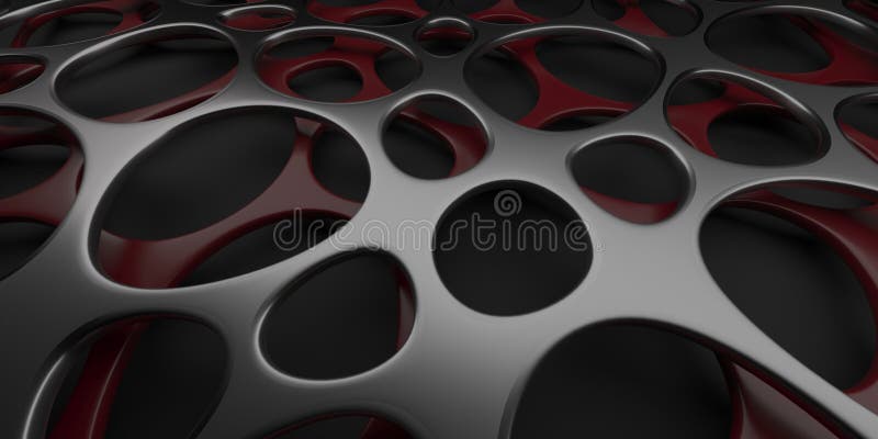 Abstract Dark Solid Steel Material. Black Metallic Stock Illustration ...