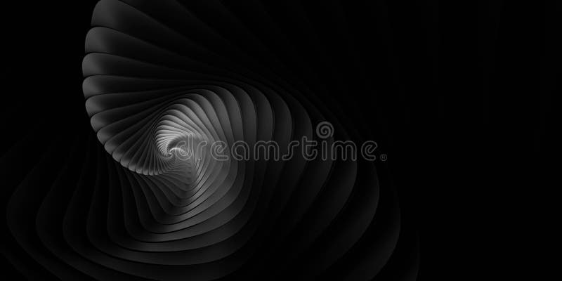 Abstract Dark Space Architecture,perspective of Future Design Building ...