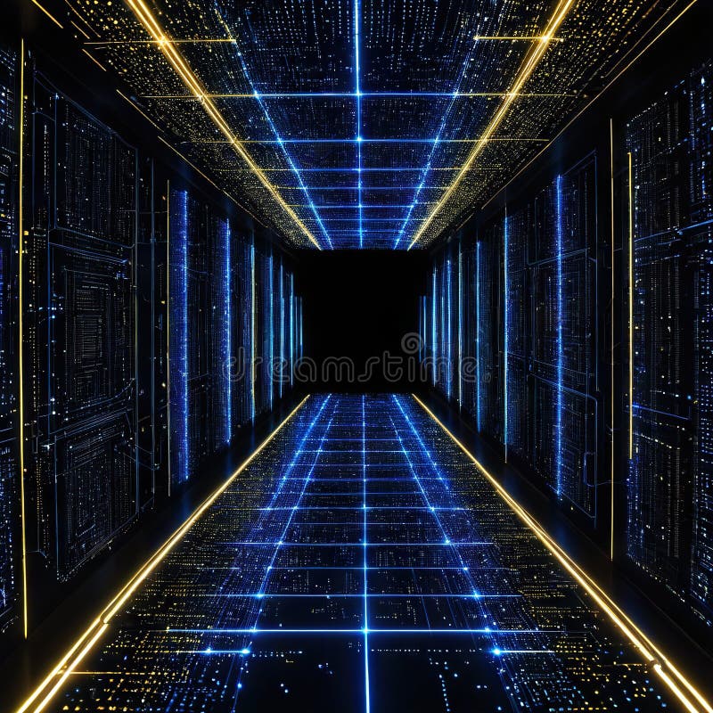 Abstract Dark Technological Series of Dots and Structure of Connections ...