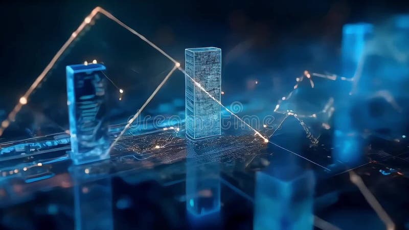 Abstract Dark Technology Background, Advanced Technology, Computer ...