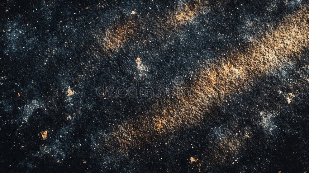 Abstract Dark Texture with Gold and Silver Specks Stock Illustration ...
