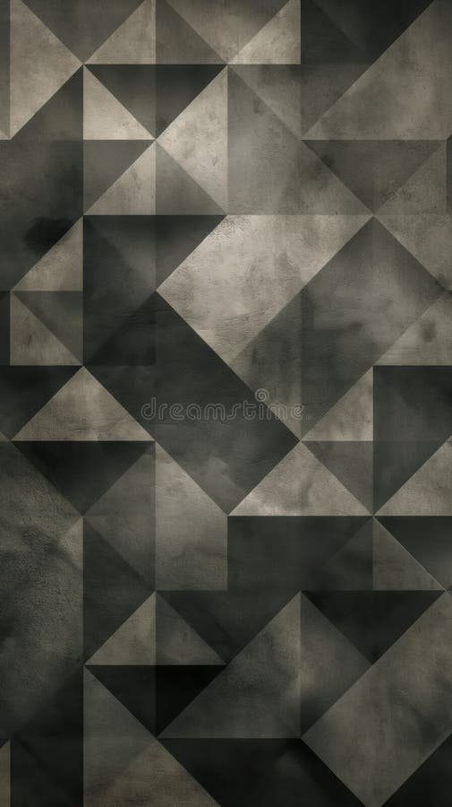 Abstract Dark Triangles and Squares Grunge Texture Background for ...