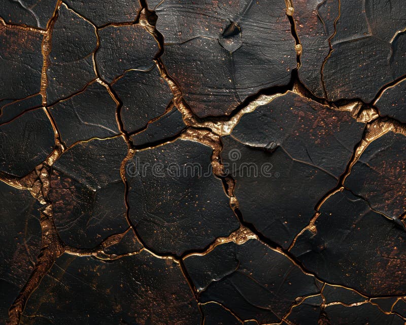 Abstract Dark Veined Canvas Texture Background, Cracked Pattern, Grunge ...