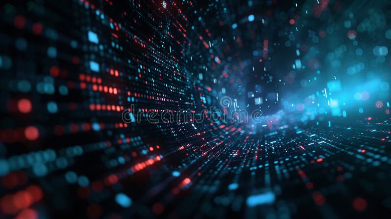 Abstract dark wallpaper stock illustration. Illustration of science ...