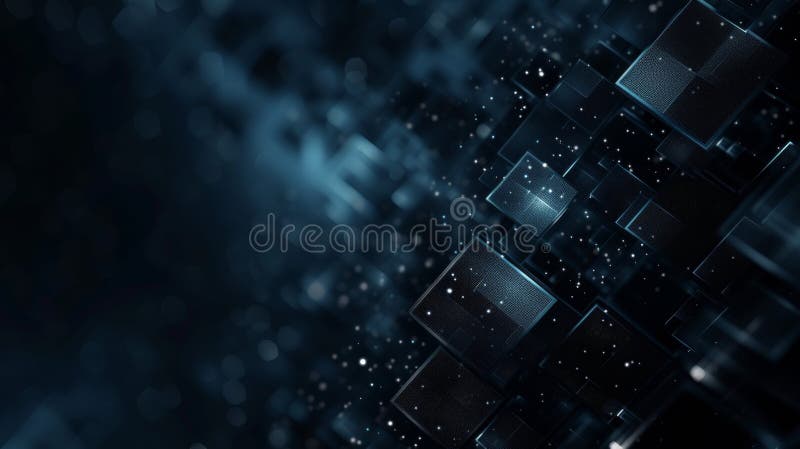 Abstract dark wallpaper stock illustration. Illustration of star ...