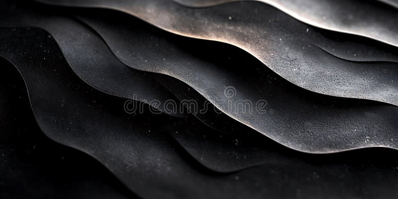 Abstract Dark Wave Texture Background Elegant Decorative Waves Dark ...