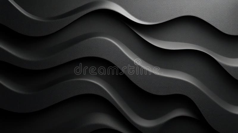 Abstract Dark Wavy Metal Texture Stock Illustration - Illustration of ...