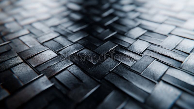 Abstract Dark Woven Pattern Texture Design Stock Illustration ...