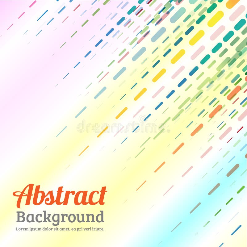 Abstract Dashed Line. Abstract Background Stock Vector - Illustration ...