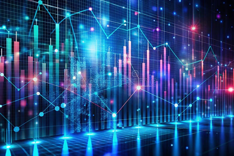 Abstract data background. stock illustration. Illustration of ...