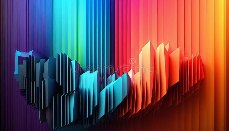 Abstract Data Background. UI UX Design Stock Illustration ...