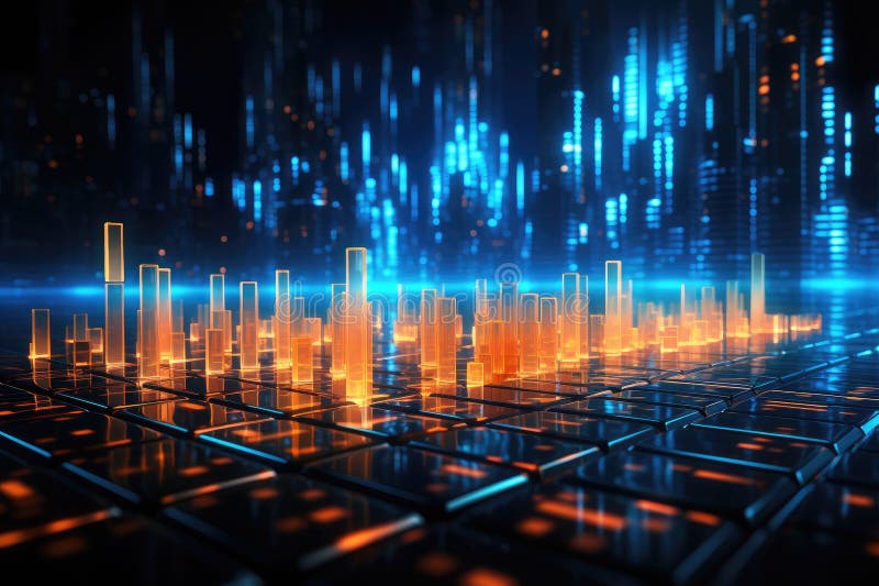 Abstract Data Center Database Data Storage Backup Cyber Security