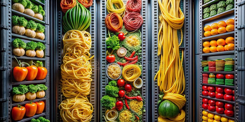 Abstract Data Center Server Room Network Glyphs a Visual Feast of ...