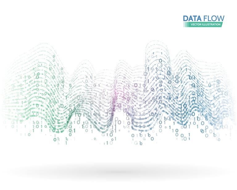 Binary Code Flow Stock Illustrations 19705 Binary Code Flow Stock Illustrations Vectors