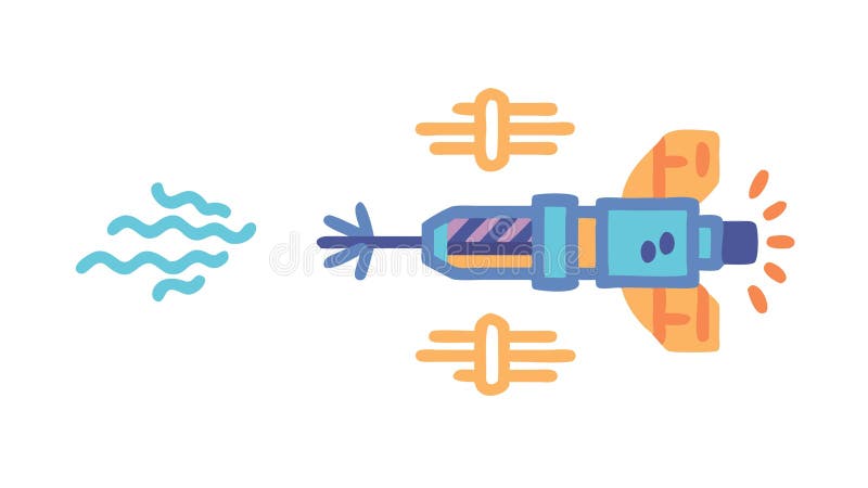 Abstract Data Flow, Symbolizing Fluid Digital Information, Vector Design Generative AI Stock ...