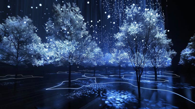 The Abstract Data Forest Was a Living Breathing Entity with Each Tree ...