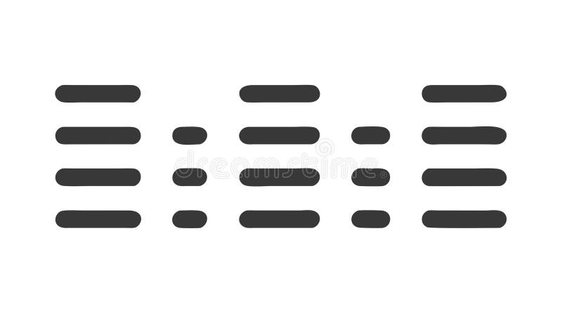 Abstract Data List Outline Icon Illustration, Vector Design Generative AI Stock Vector ...
