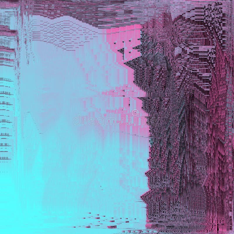Abstract Data Moshing Background. Distorted Gradient Datamosh Effect ...