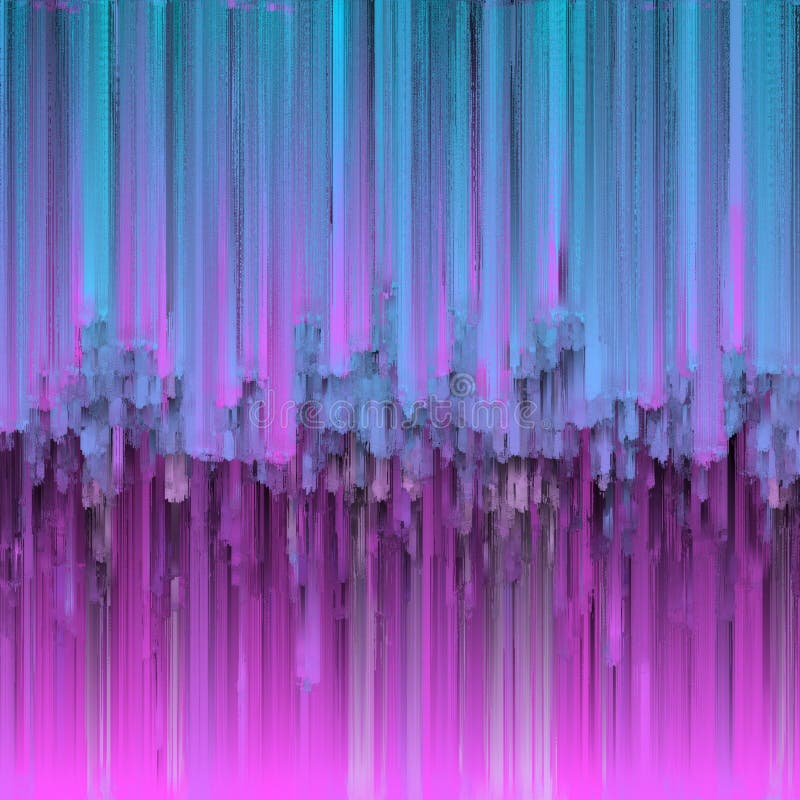 Abstract Data Moshing Background. Distorted Gradient Datamosh Effect ...