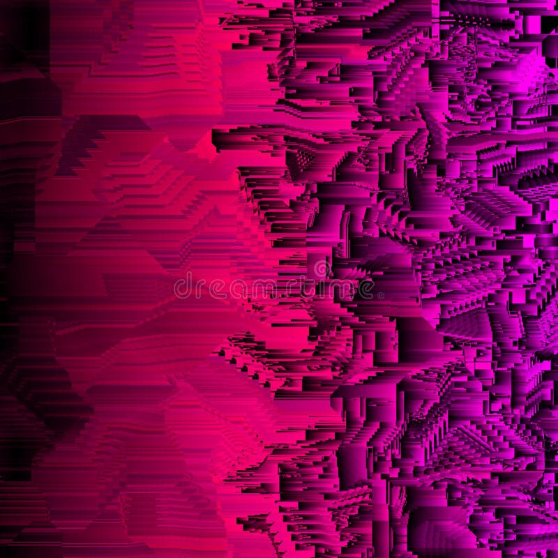 Abstract Data Moshing Background. Distorted Gradient Datamosh Effect ...