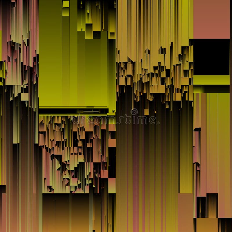 Abstract Data Moshing Background. Distorted Gradient Datamosh Effect ...