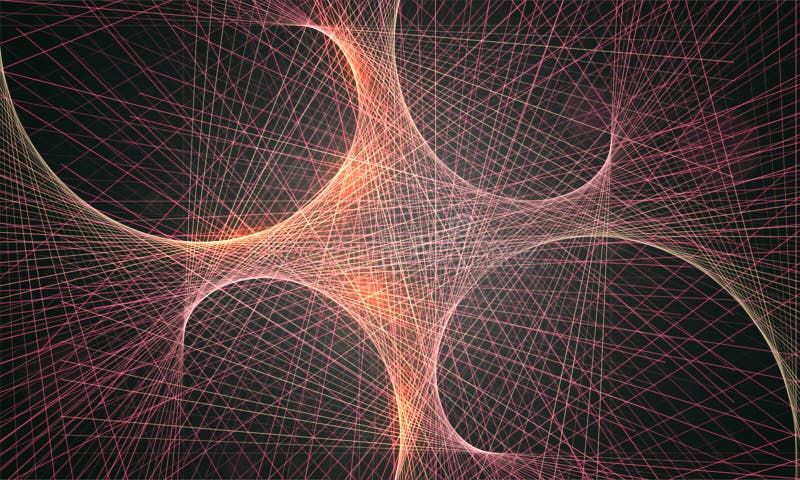 Abstract Data Transmission Visualization Stock Vector - Illustration of ...