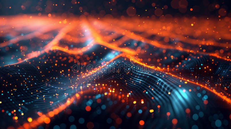 Abstract Data Visualization Enhancing Data Driven Education With Futuristic Data Analysis Tools