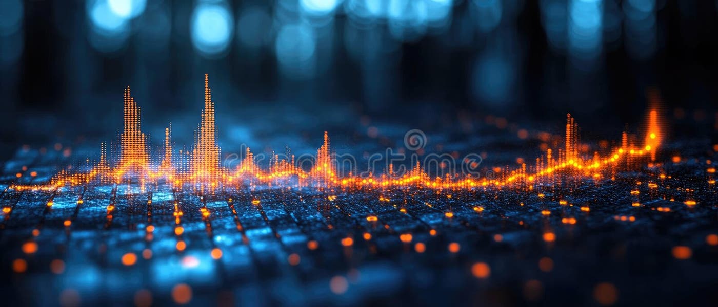 Glowing Line Graph Stock Illustrations – 15,357 Glowing Line Graph ...