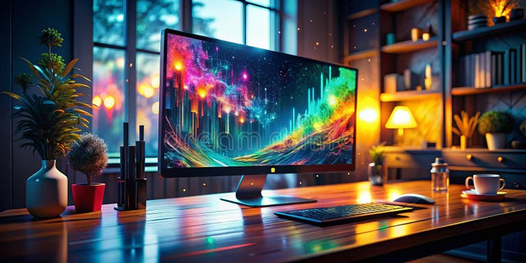 Abstract Data Visualization a Surreal Exploration of Digital Workspaces ...