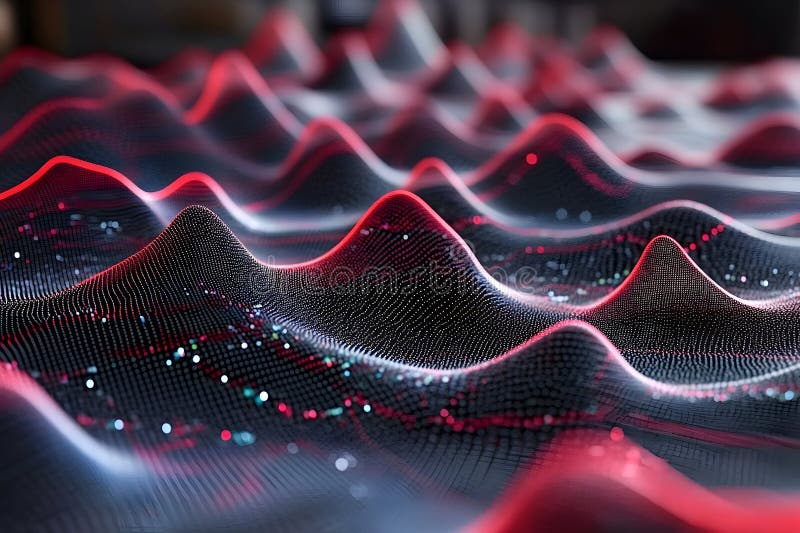 AI-Generated Data Landscape Stock Illustration - Illustration of ...