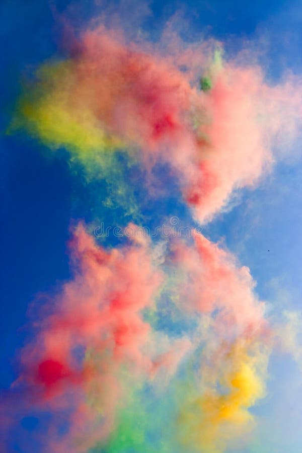 Abstract Daytime Fireworks Blue Sky Stock Photos - Free & Royalty-Free ...