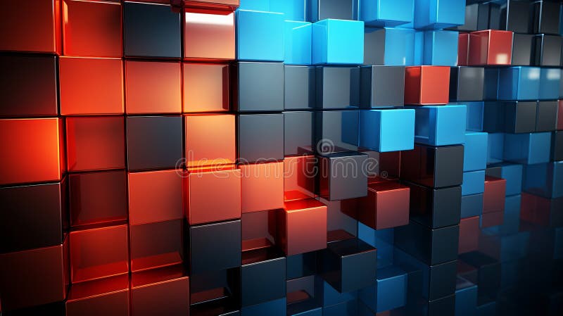 Abstract Decorative Background 3d Rendered Wallpaper Sleek Design Stock ...