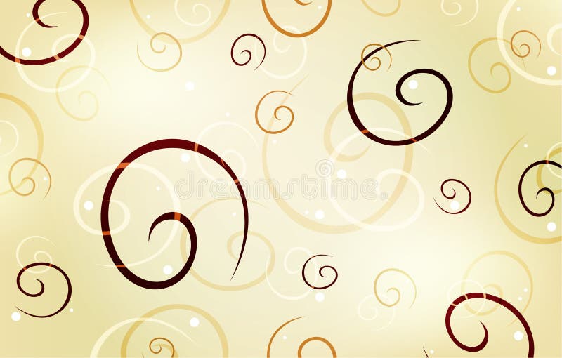 Abstract Decorative Background Stock Vector - Illustration of swirly ...
