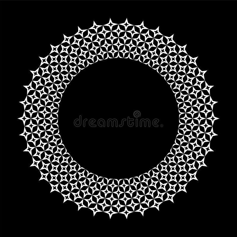 Abstract Decorative Circle Design Element for Frame Stock Vector ...