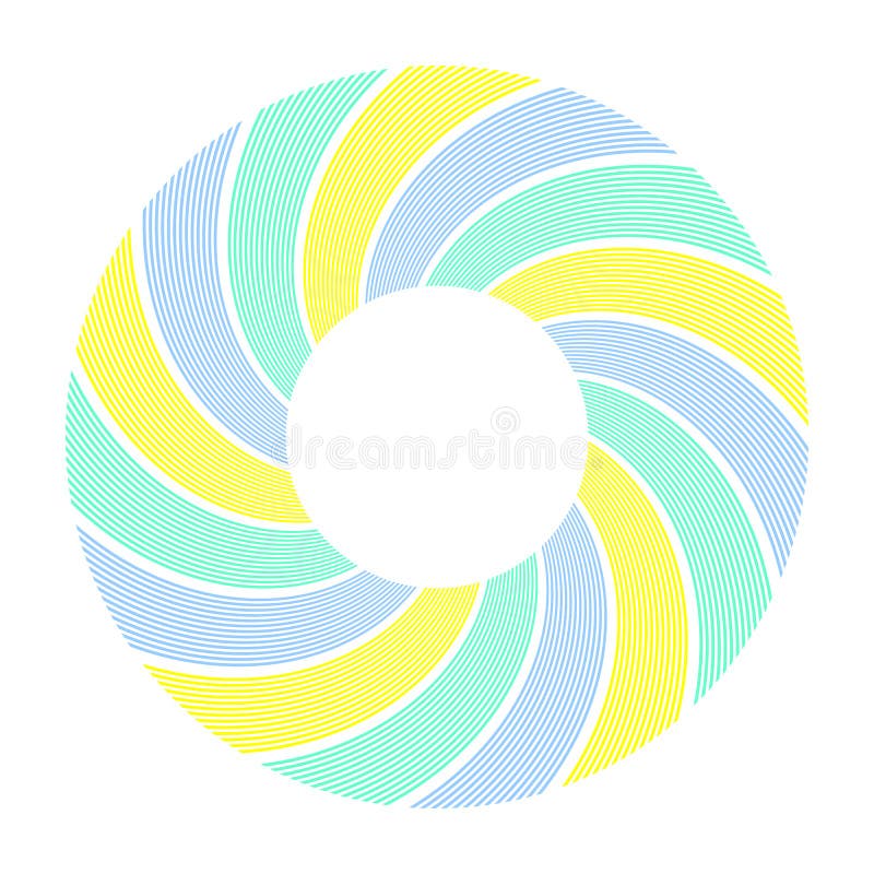Abstract Decorative Circle Design Element Stock Vector - Illustration ...