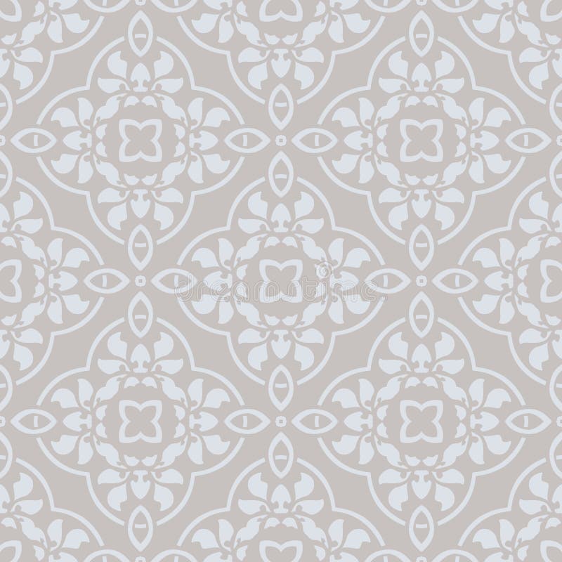 Abstract Decorative Seamless Pattern, Vector Illustration Stock Vector ...