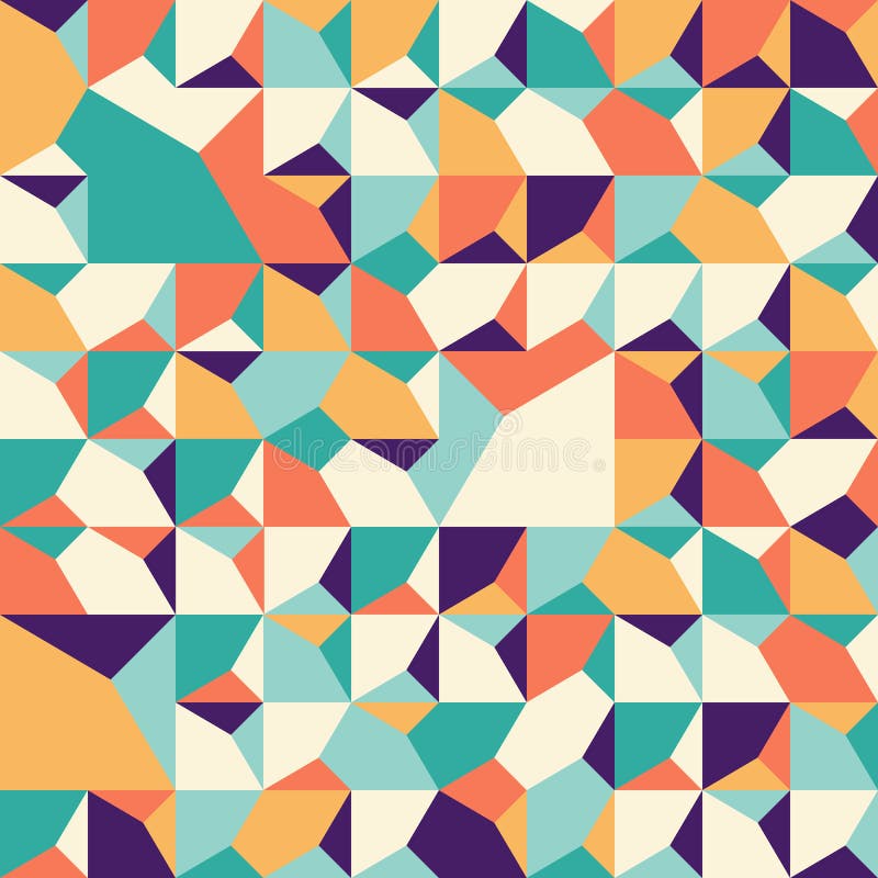 Abstract Decorative Colorful Texture. Seamless Pattern Stock Vector ...