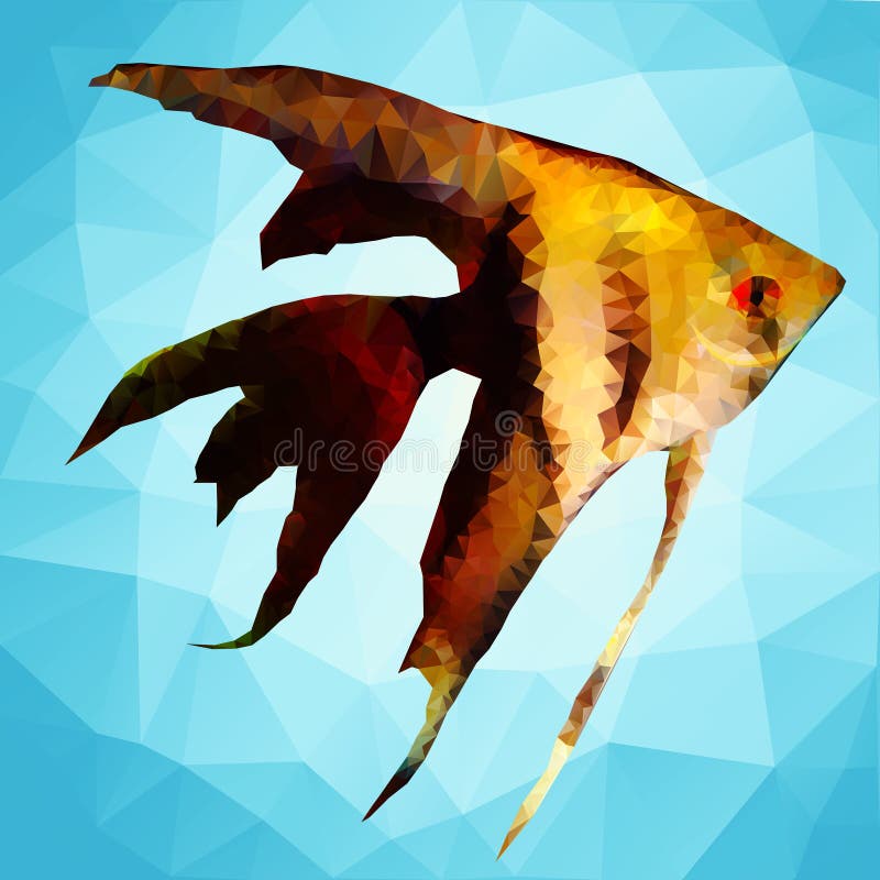 Fish Polygon Stock Illustrations – 1,157 Fish Polygon Stock ...