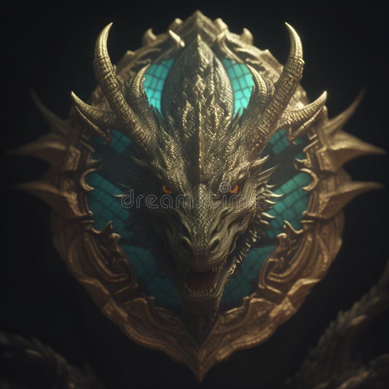 Abstract Decorative Mask of a Non-existent Creature. Fashionable ...