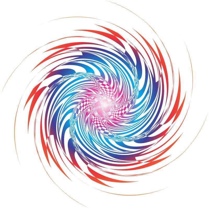 Abstract Decorative Motion Shape. Illustrator Cdr X6 Stock Vector ...