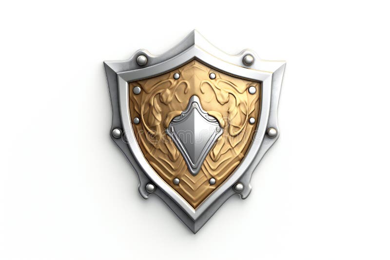 Decorative Shield Badge Emblem Logo or Icon Stock Illustration ...