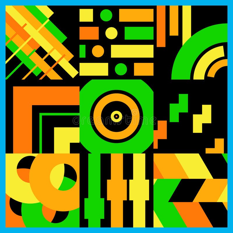 Abstract Vector Fluorescent Background Stock Illustration ...