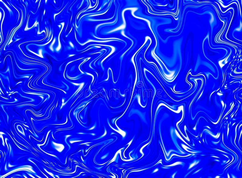 Abstract Deep Blue Background with Marbling Effect. Marble or Mesh ...