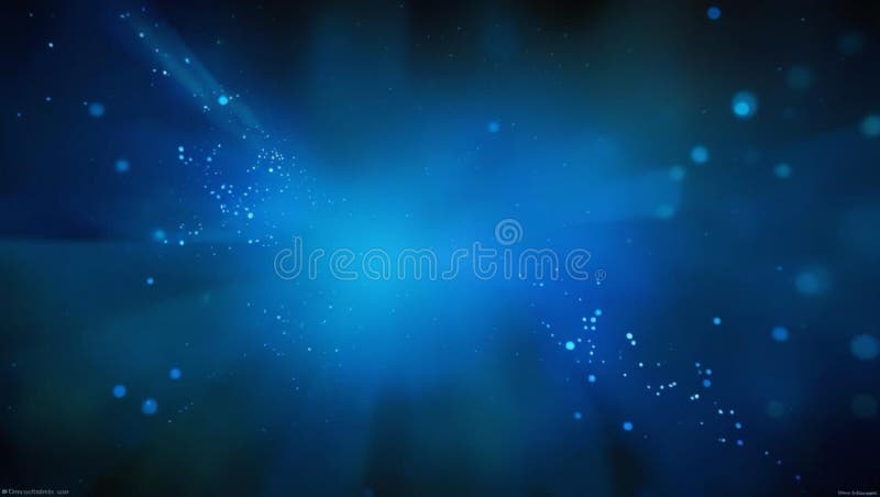 Abstract Deep Blue Galaxy Background with Bright Star Clusters Stock ...