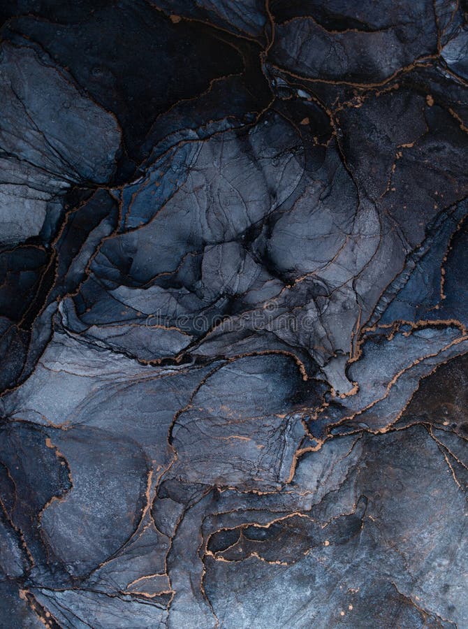 Marble Art Abstract Background. Hand Drawing Artwork Stock Image ...