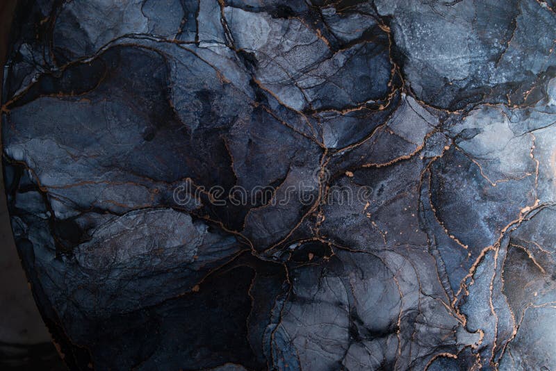 Marble Art Abstract Background. Hand Drawing Artwork Stock Image ...