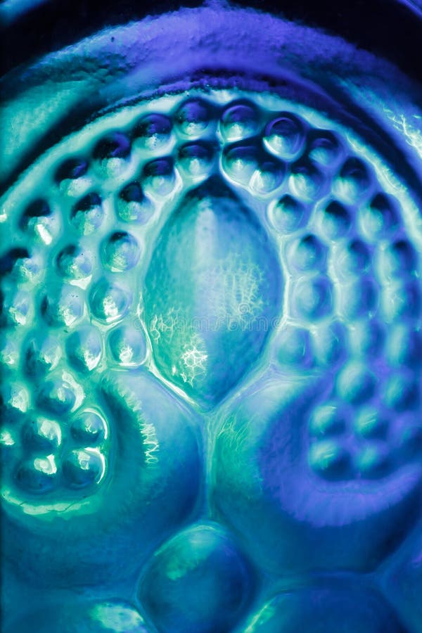 Abstract Deep Colors with Random Shapes on a Close Up View Stock Image ...